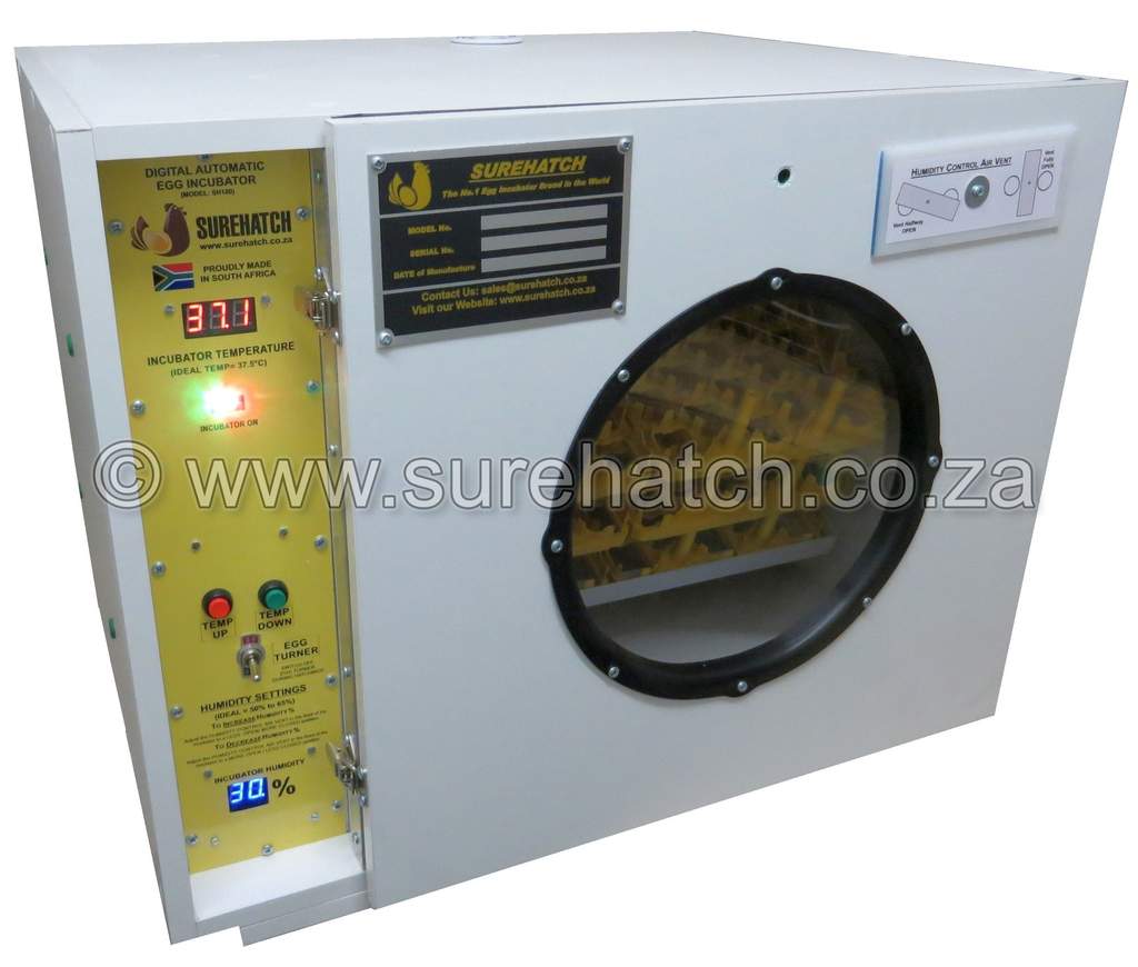Surehatch - SH180 - Fully Automatic Digital Egg Incubator and ...