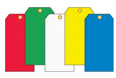 Accuform - TBB300BUP - Safety Tags - Standard Color Blank ...