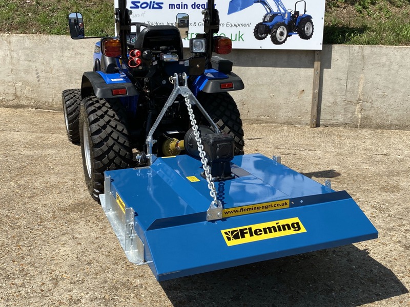 Tractor Mowers - New Fleming Grass Toppers by Blacktrac ...