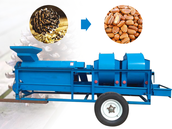 TZ - nut - Pine cone sheller machine by Zhengzhou Taizy ...