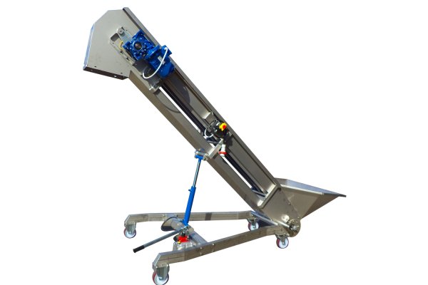 I-Tek - Oenology - Grape Handling - Belt Elevators for Grapes ...