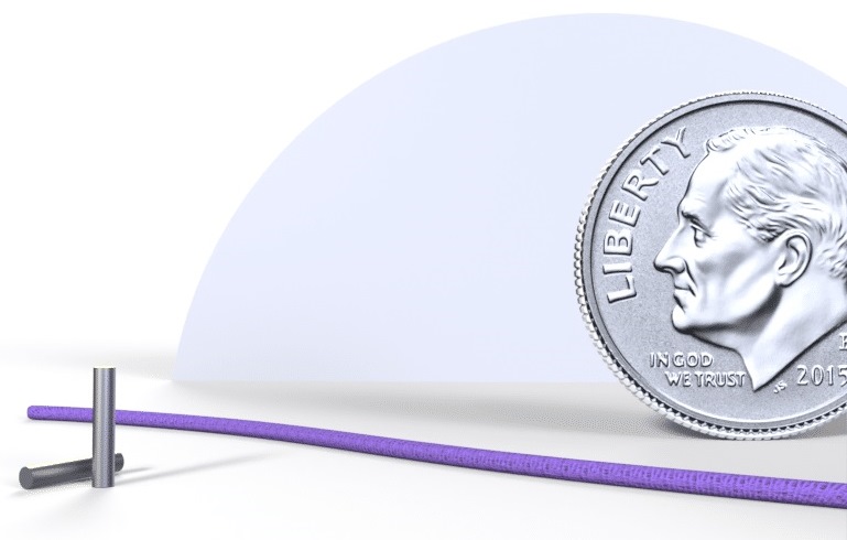 Cesium Blu Braided Suture Contains Seeds