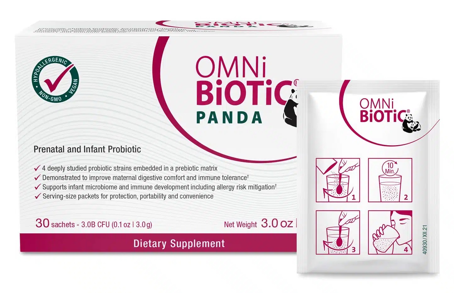 Omni-Biotic Panda Prenatal And Infant Probiotic