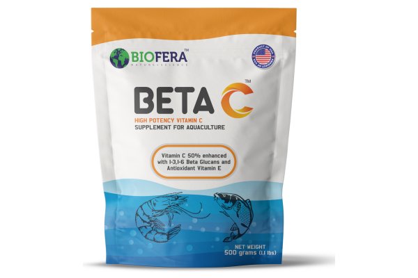 BIOFERA BETA C High Potency Vitamin C Aquaculture Feed Supplement