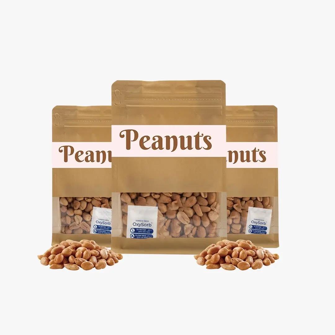 Oxygen Absorber for Peanuts Packaging - Packaging by Sorbead ...