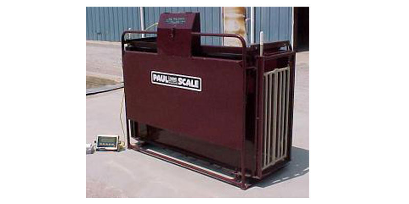 LFT-700S - Hog and Sheep Crate Scale by W-W Paul Scales