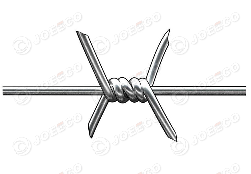 Single Twist Barbed Wire
