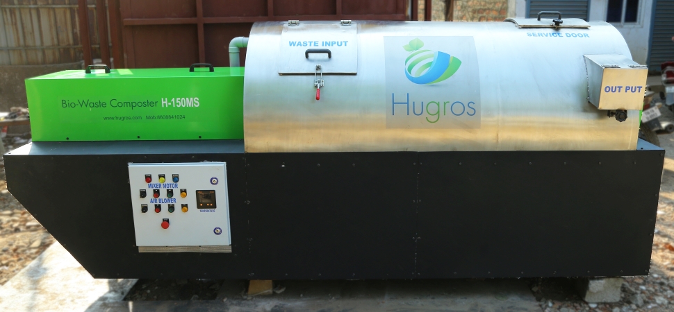 Hugros Organic Waste Composting Unit