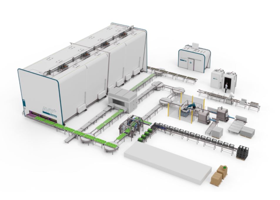 AVF+ Factory Automated Vertical Farming Factory