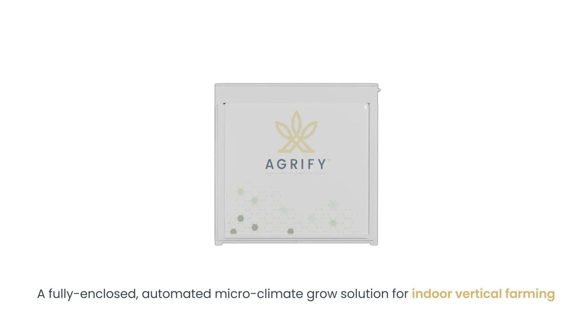 Agrify - Vertical Farming Units By Agrify Corp