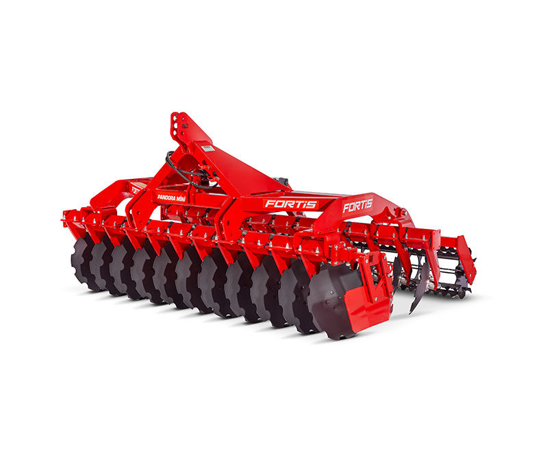Pandora Mini 8 Light Chassis Rubber Wedge Disc Harrow