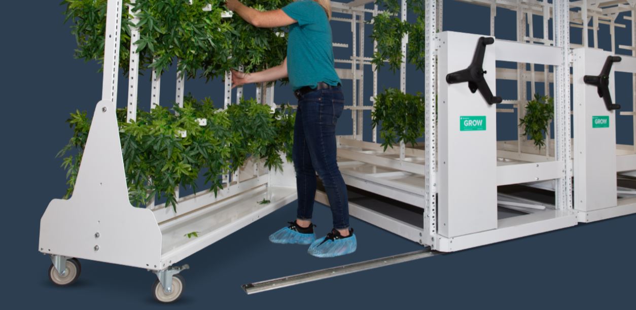 Cannabis Drying System by Spacesaver Corporation