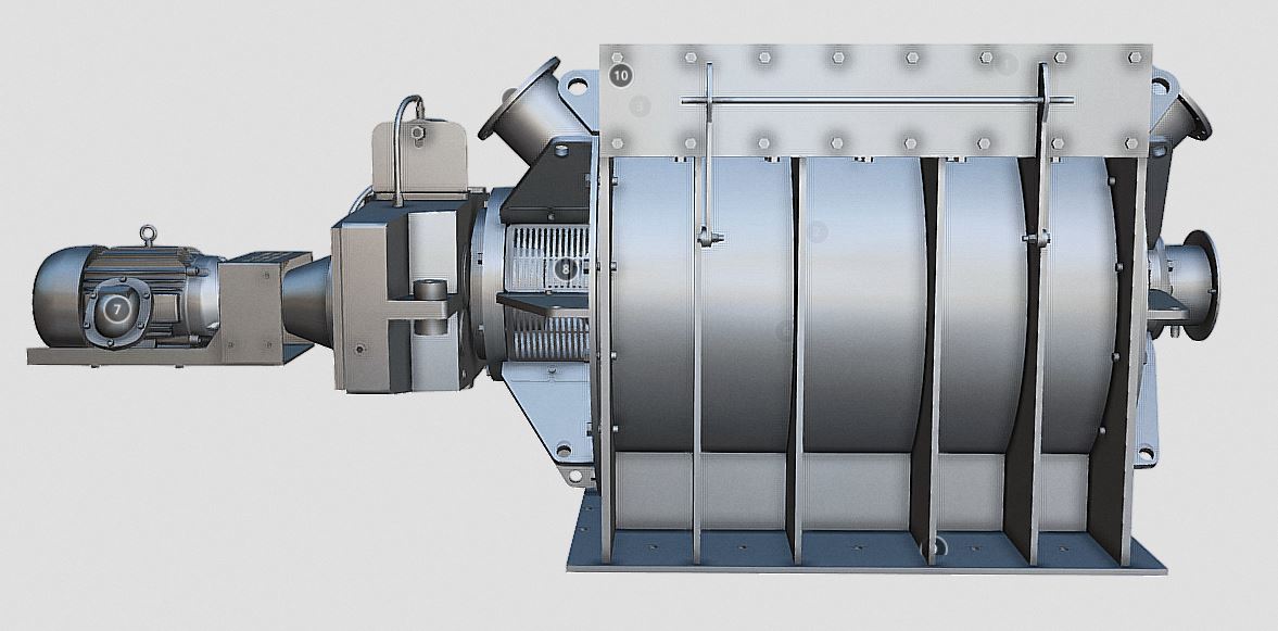 Precision - Rotary Feeders - High Volume Raw Mill Rotary Feeder By ...