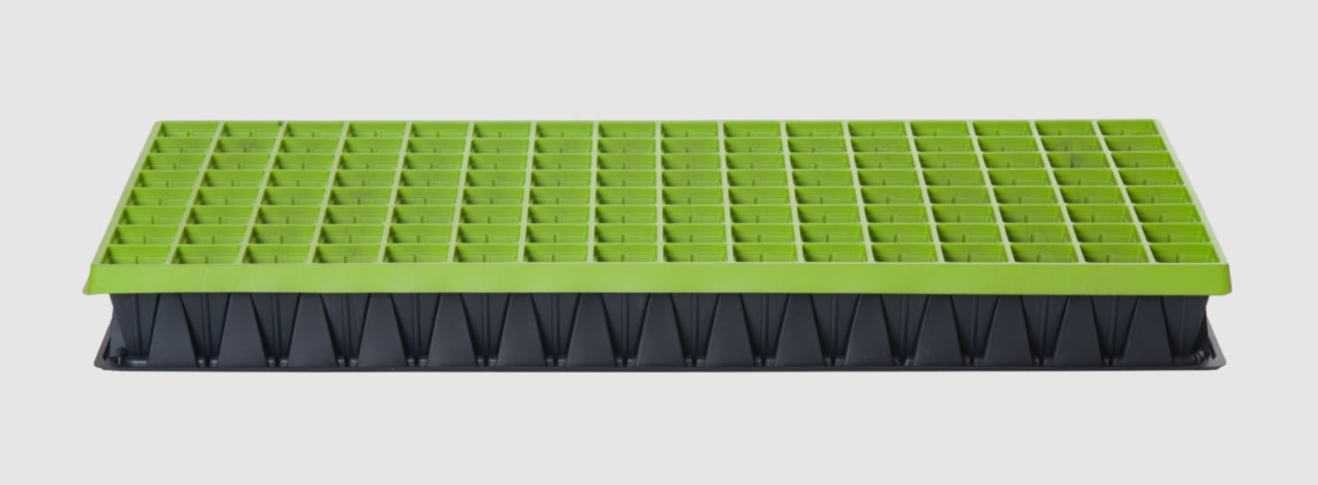 Double Tray System by Ina Plastics SA