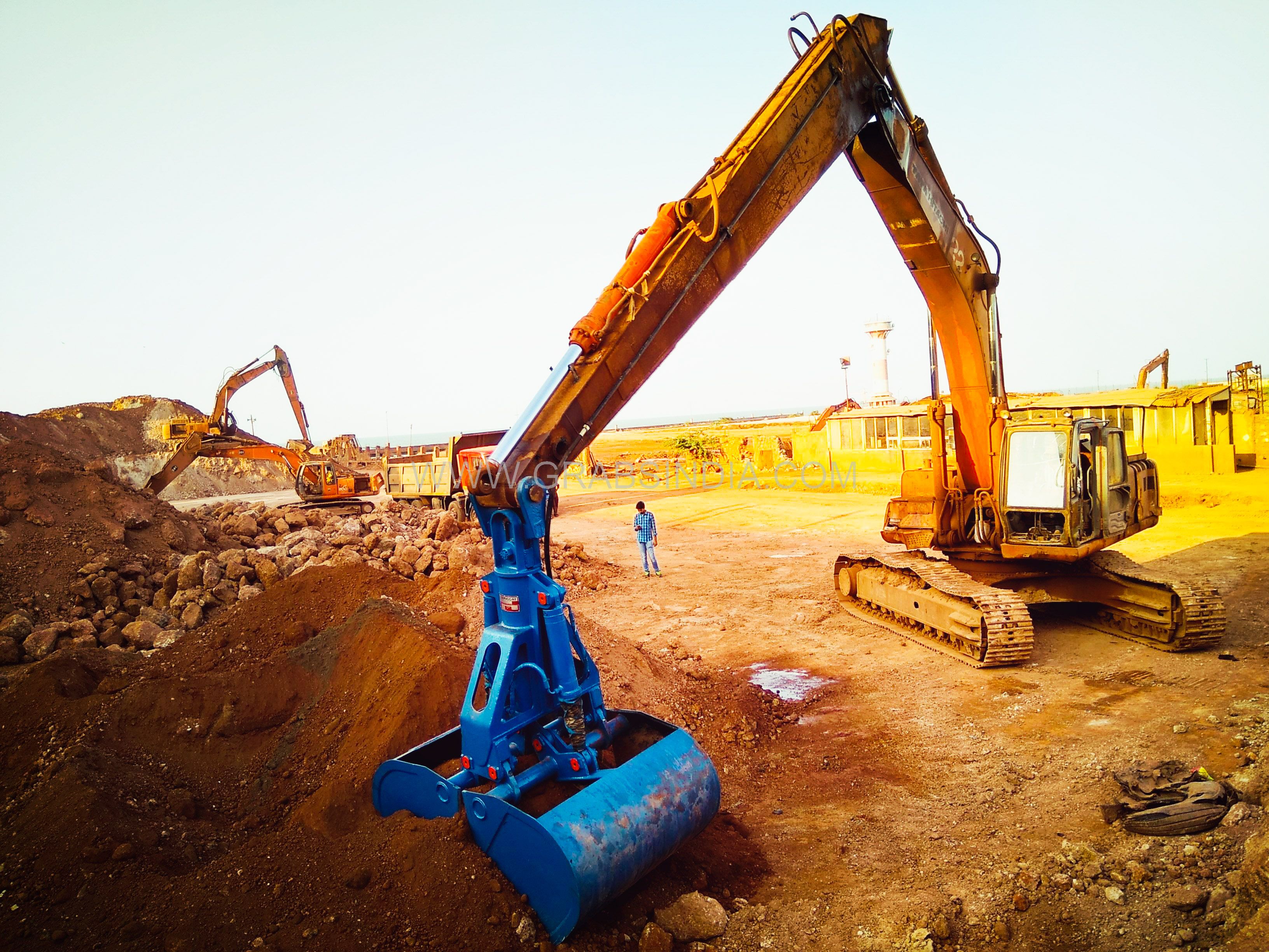 Clamshell Attachment Grabs - CAG - Clamshell Attachment Bulk ...