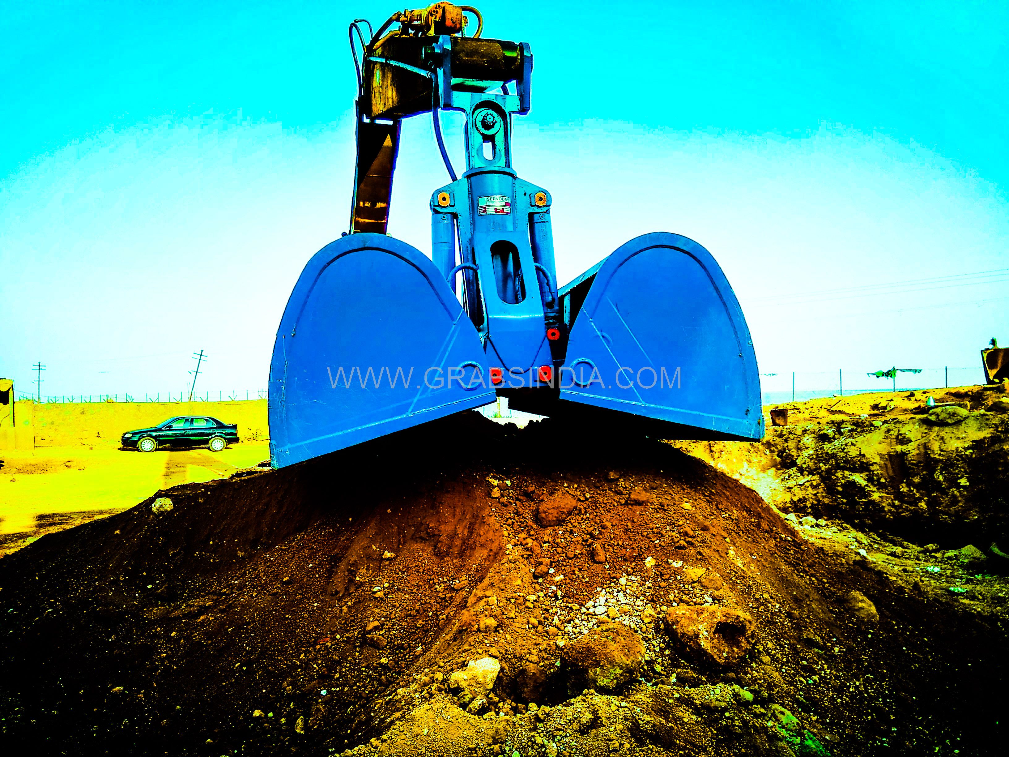 Clamshell Attachment Grabs - CAG - Clamshell Attachment Bulk ...