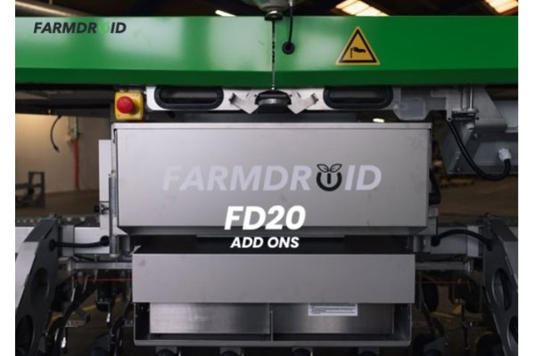 Farmdroid - FD20 ADD ONS - Automatic Seeding & Weeding Robot ...