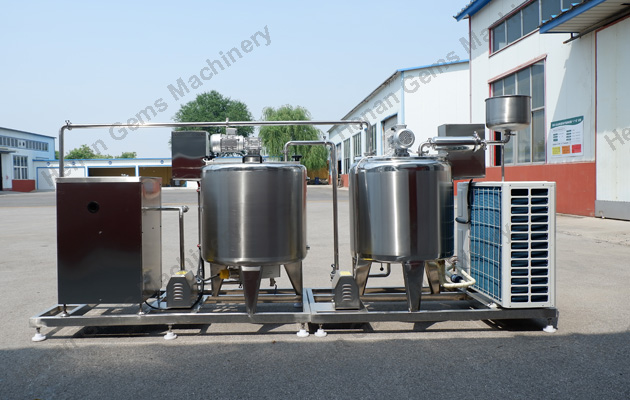 Gems - Milk Processing Machine - 200L Refrigerated Milk Storage Tank ...
