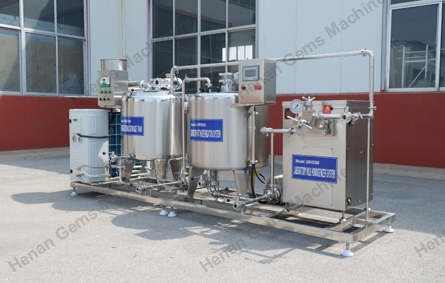 Gems - Milk Processing Machine - 200L Refrigerated Milk Storage Tank ...