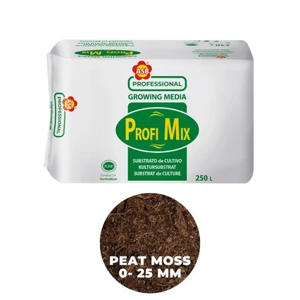 ASB Professional WP025 Substrate For White Sphagnum Peat Moss - Ph 3,5-4,2