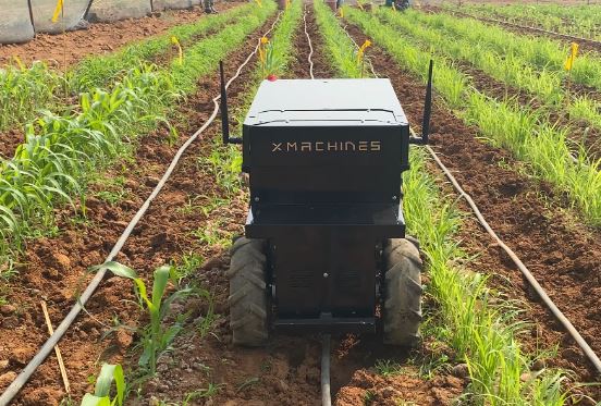 Xmachines X100 Autonomous Agricultural Robot For Multi-Purpose Use In Farming