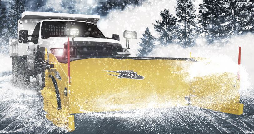 Metal Pless Pickupmaxx Hydraulic Wing Plow For Pickup Trucks