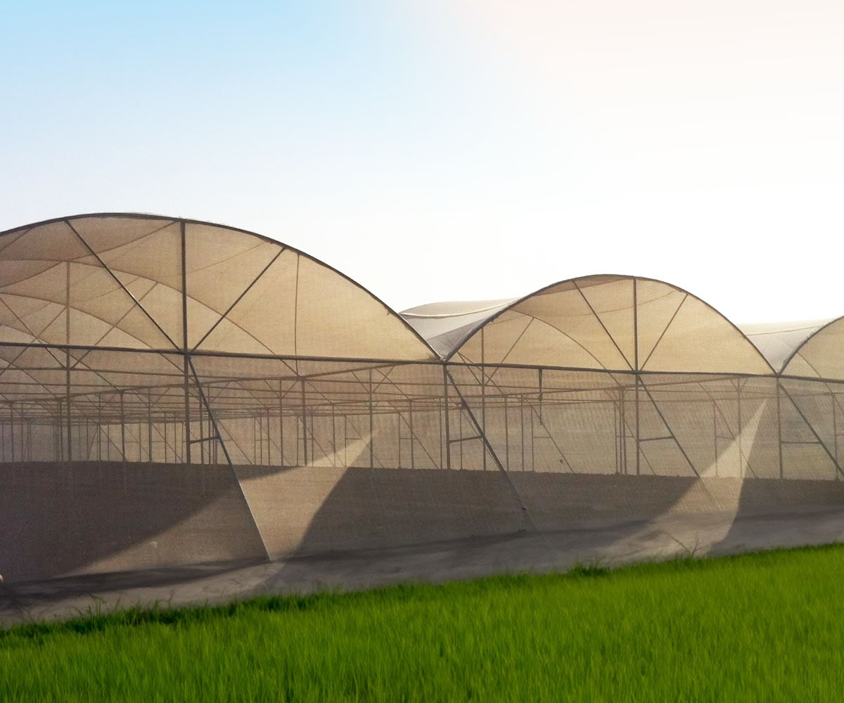 Agriplast Dome Shaped Shade Net Houses