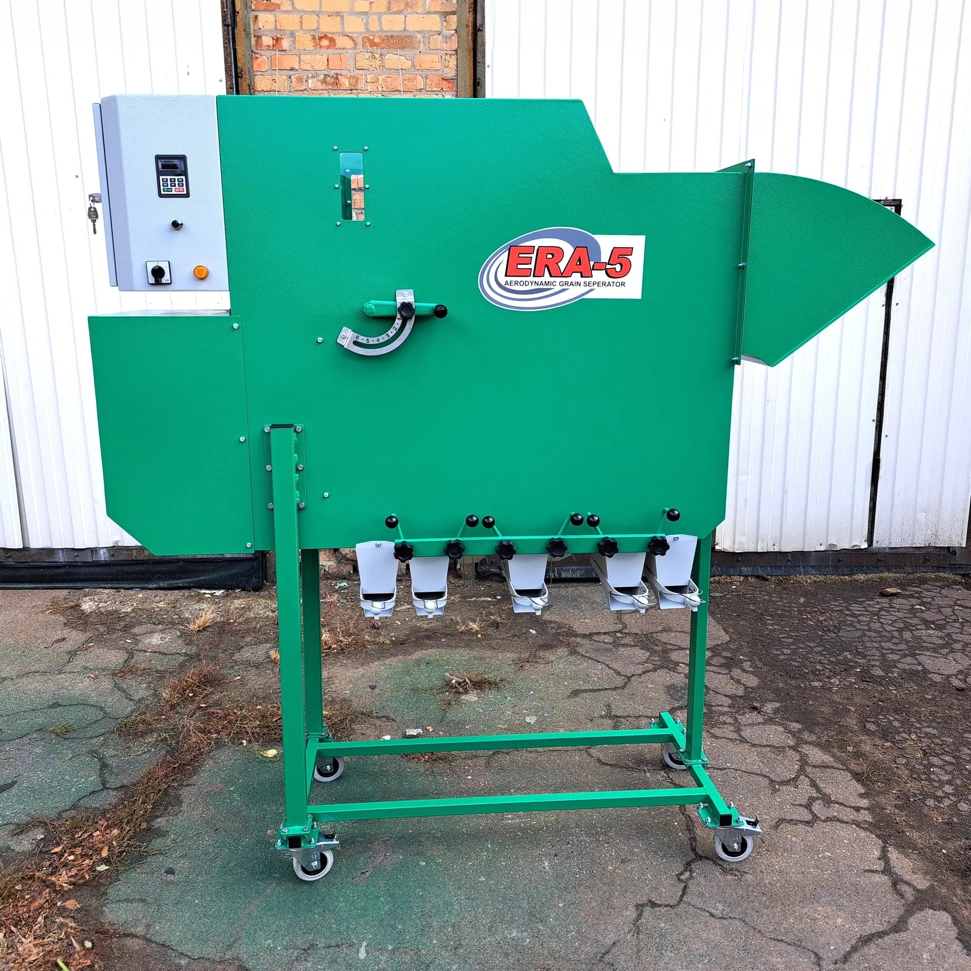 Aerodynamic ERA-5, ERA-10, ERA-40 & ERA-60 Grain Cleaner Machine