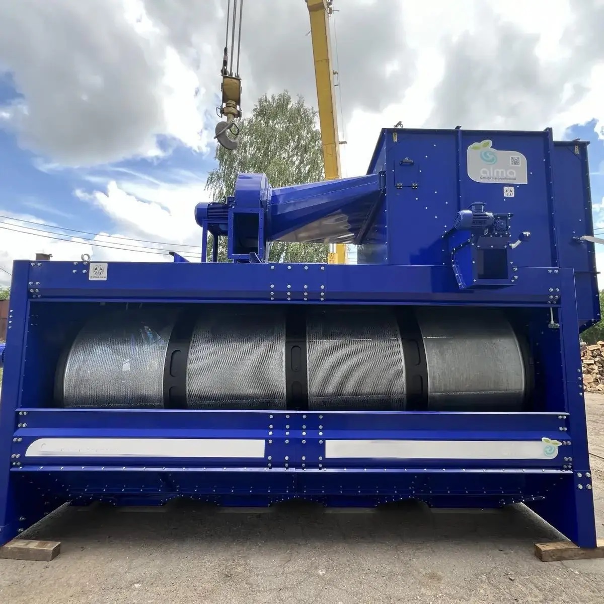 SB-50, SB-75, SB-100 & SB-150 Drum Grain Cleaner