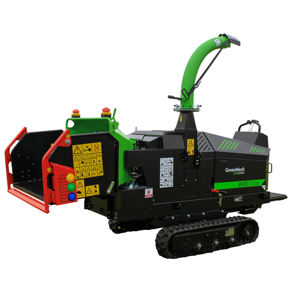 Greenmech - EVO 205DT - Tracked - Tracked Chippers By ...