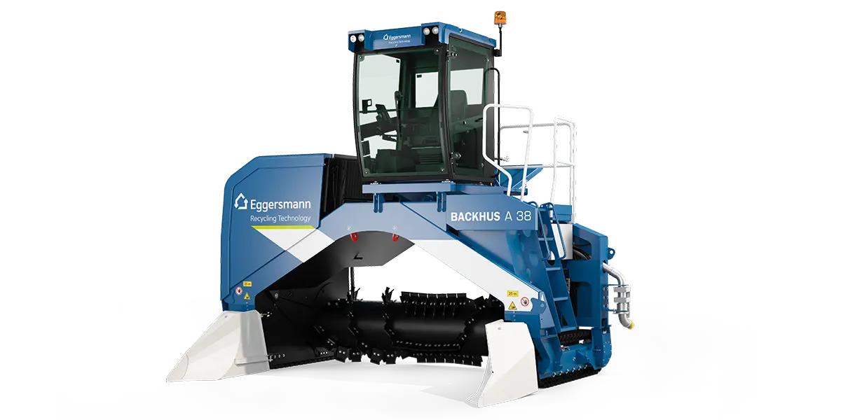 Eggersmann BACKHUS A 38 Windrow Turner Plant