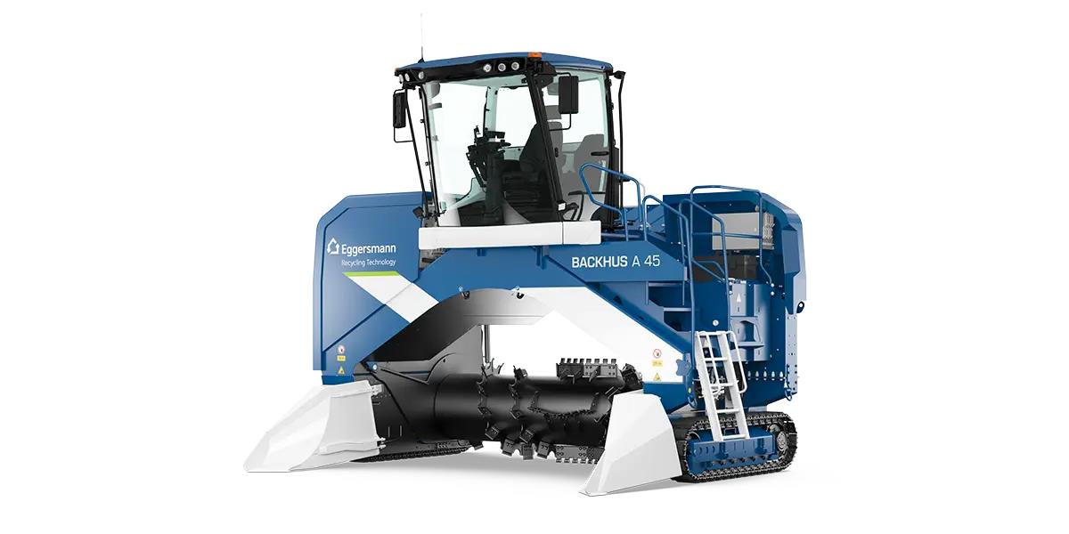 Eggersmann BACKHUS A 45 Windrow Composting Turner