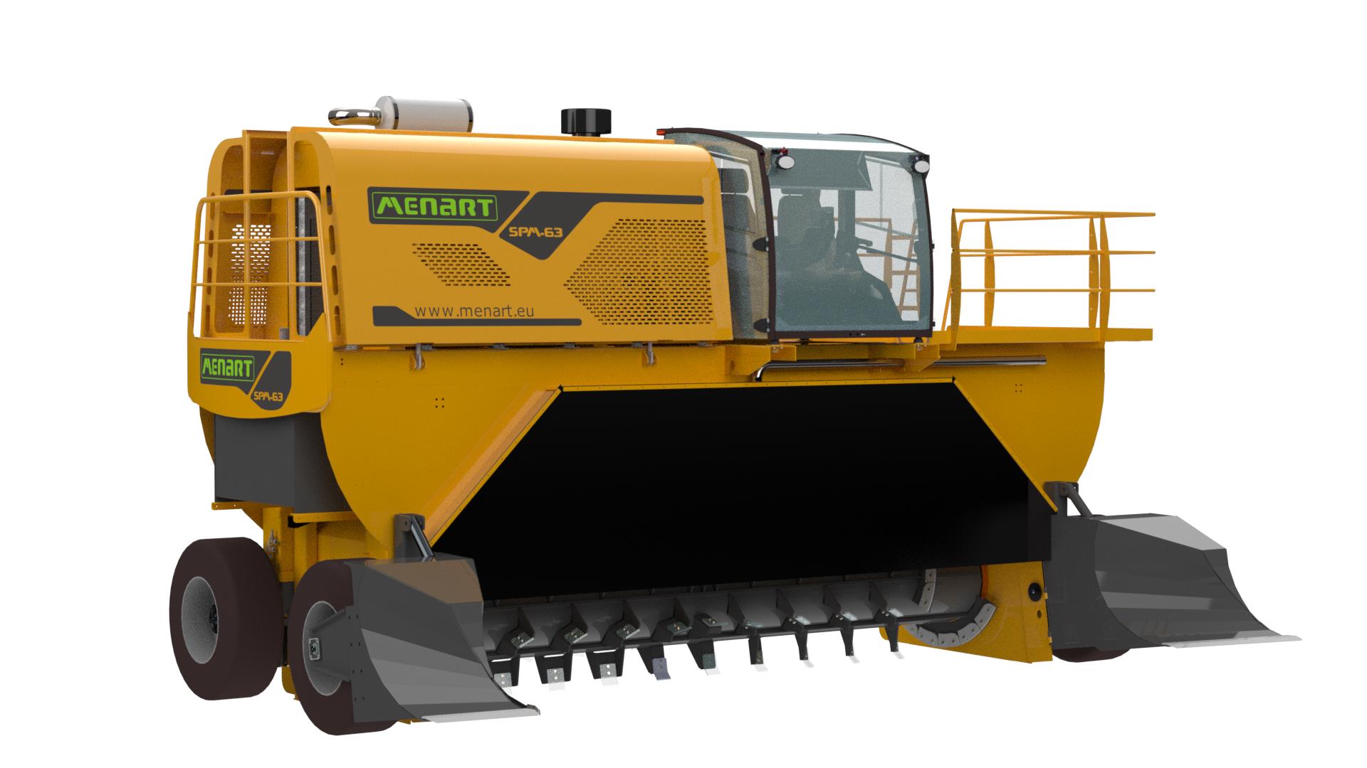 Menart SPM Self-Propelled Turners