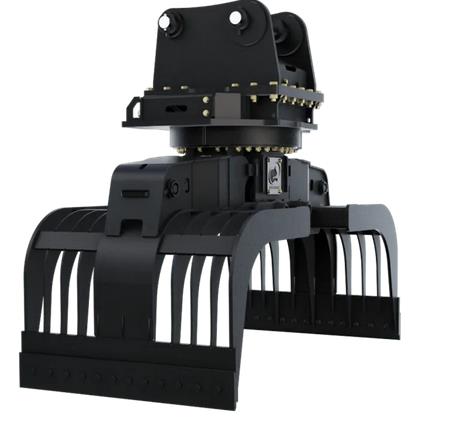 Rotobec - RPA2030T - Attachments - Waste - Trash Grapple by ...
