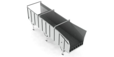 Scrap Tire Handling Systems - Live Bottom Hopper by AFS ...