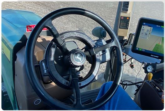 Ag-Leader Steadysteer GPS Receiver Steering System For Agricultural ...