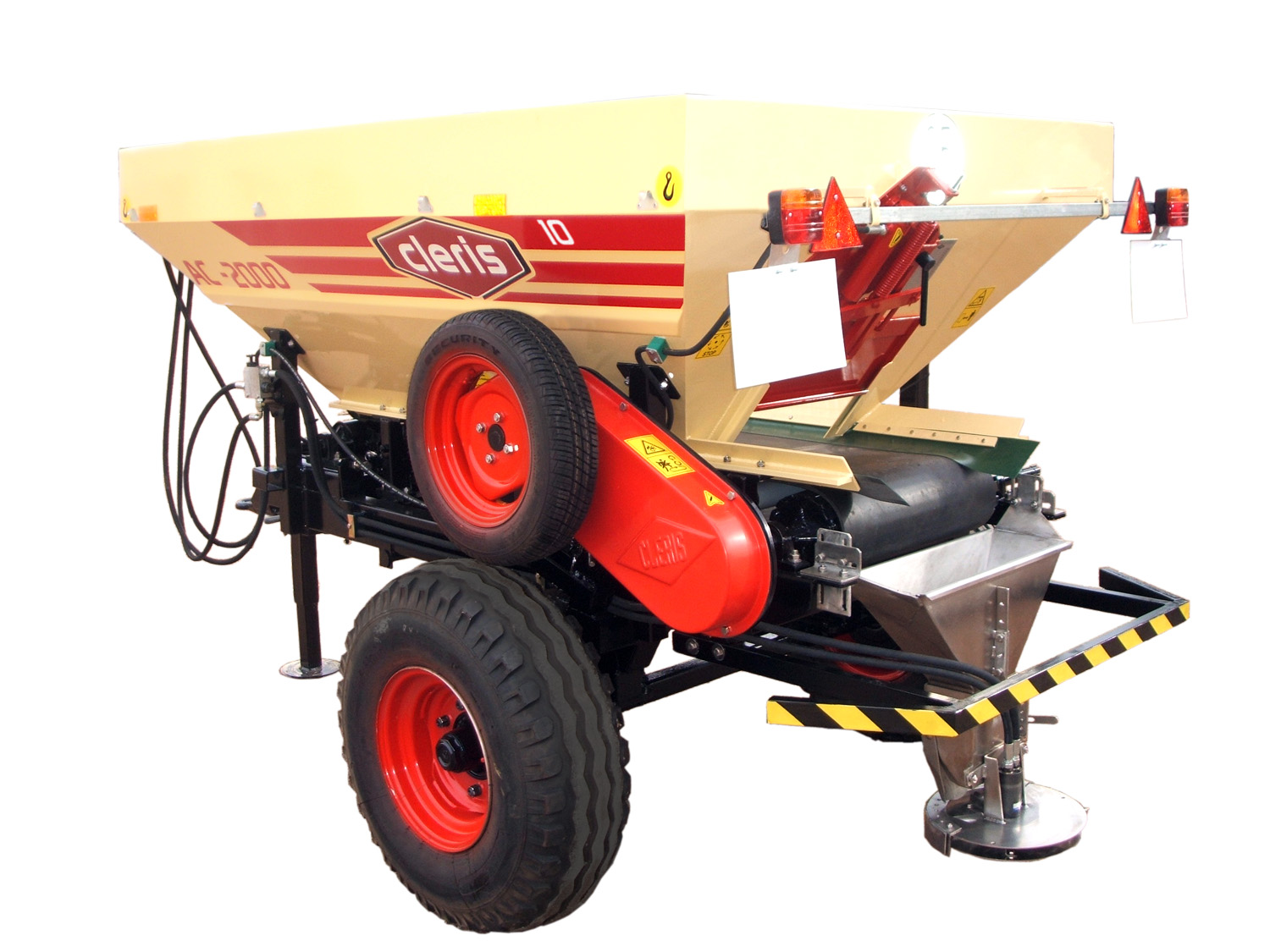 Cleris AC - 2.000 Mounted Fertilizer Spreaders