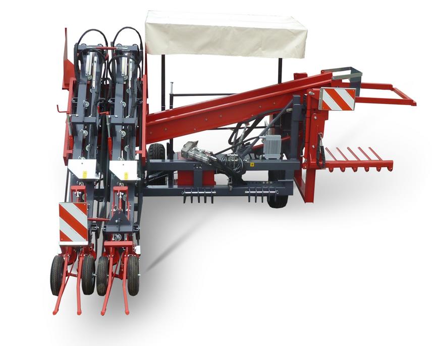 ERME RE2 Two Row Harvester - Carried Machine