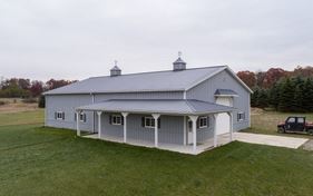 Morton - Equestrian - Metal Horse Barns & Stables for Equine ...