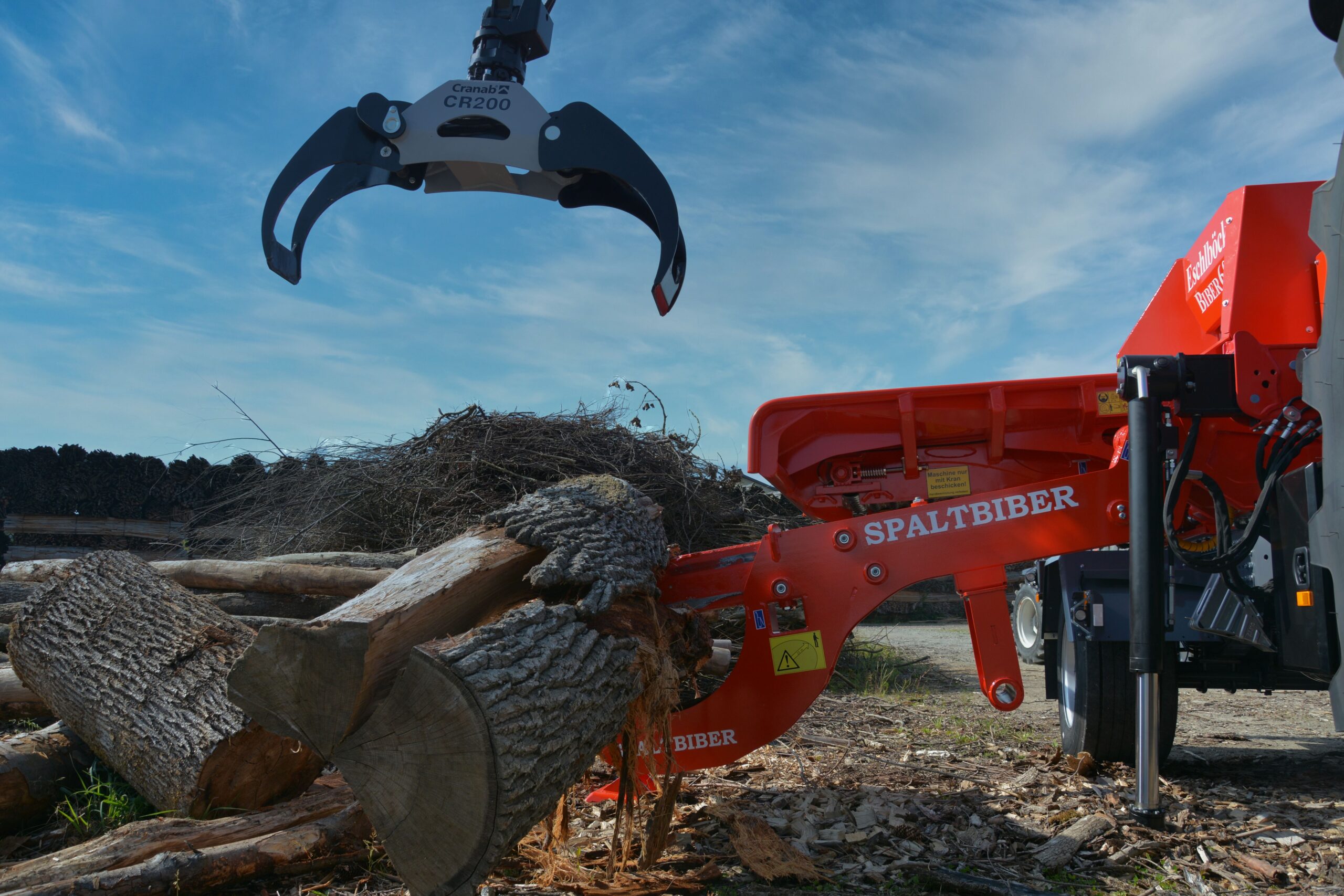 Spaltbiber - 700 - Spaltbiber - Long Log Splitter by ...