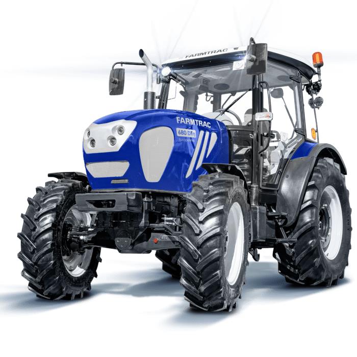 Farmtrac 680 Dtn Universal Tractor - Max Torque 318 Nm - Power 76KM
