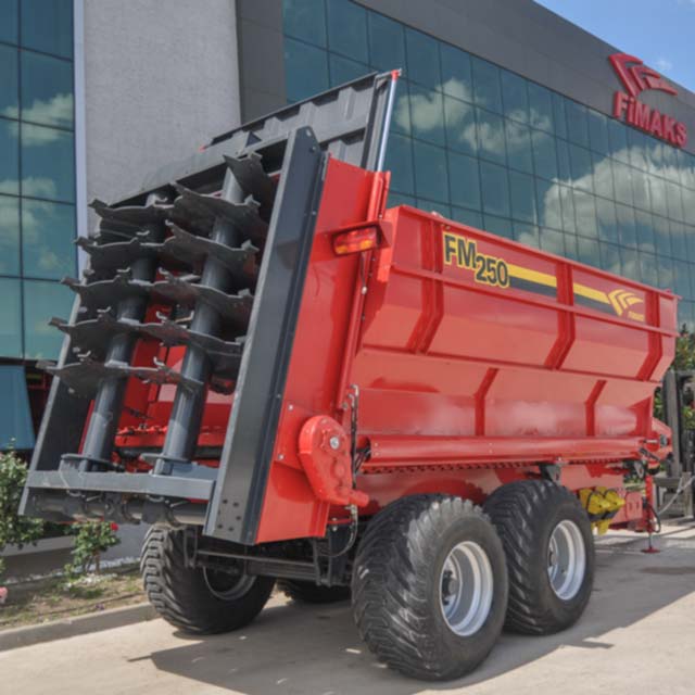 FIMAKS - FMGR 25 - MANURE SPREADERS - 25 Ton Manure Spreader ...