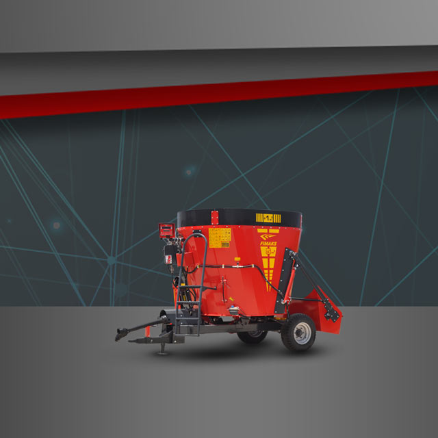 FIMAKS - FMV 5 - SINGLE AUGER VERTICAL MIXER FEEDERS - 5M3 ...