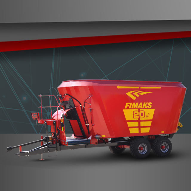 FIMAKS - FMV 20 - DOUBLE & TRIPLE AUGERS VERTICAL MIXER ...