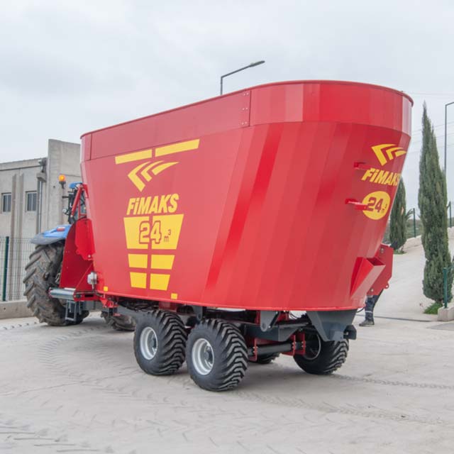 FIMAKS - FMV 24 - DOUBLE & TRIPLE AUGERS VERTICAL MIXER ...