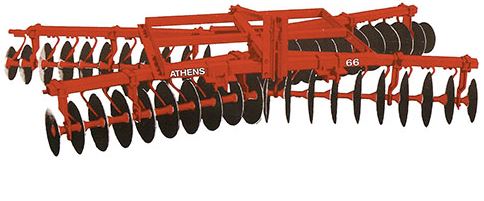 Athens 66 Mounted Lift-Type Disc Harrow