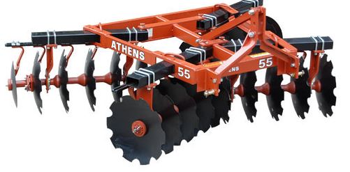 Athens 55 Mounted Lift-Type Disc Harrow