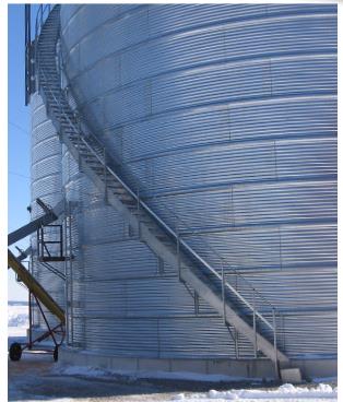 Behlen - Accessories - Silo Stairs and Platforms by Behlen ...