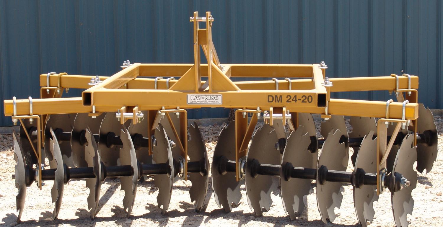 Hay King 2420 3-Point Disc Harrows