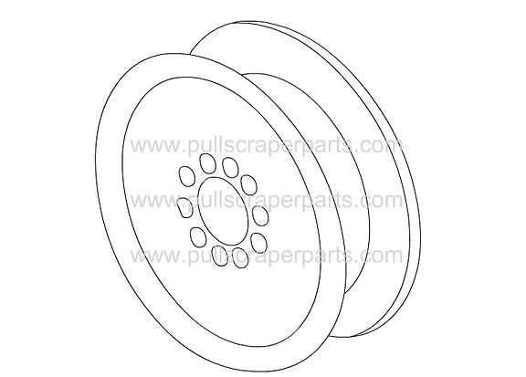 PSPW 1060601 Wheel With Valve Stem For Agricultural Vehicles